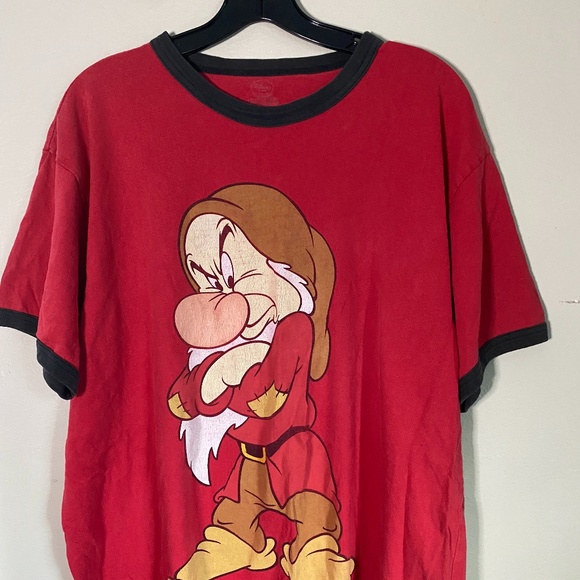 Disney | Shirts | Disney Grumpy Dwarf Tee Shirt Xl | Poshmark